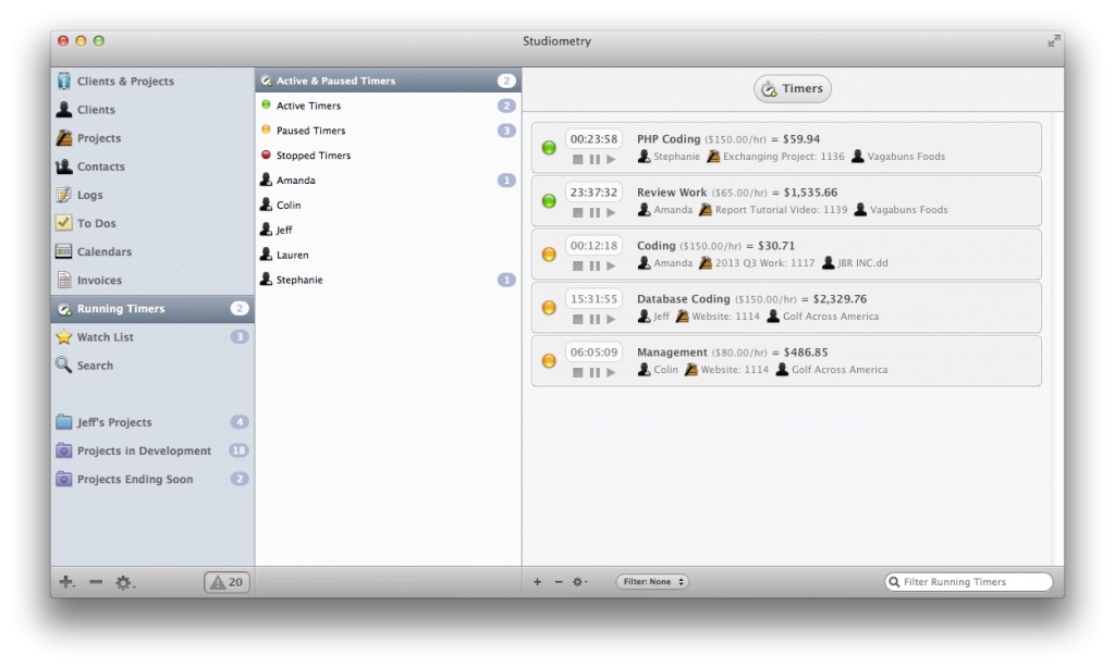 Studiometry Tour « Oranged Software