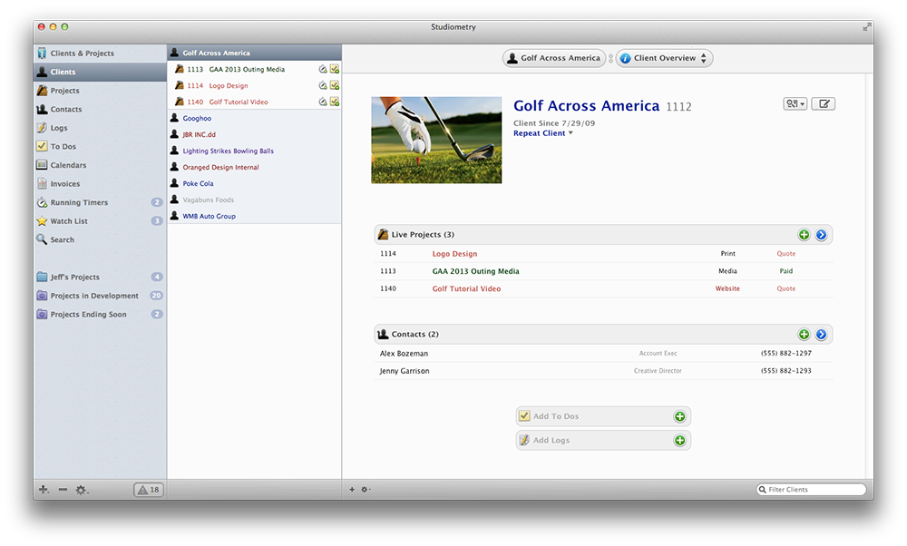 Studiometry 11 « Oranged Software