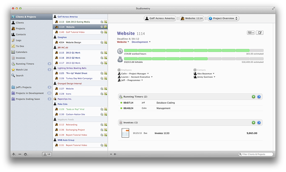 Studiometry 11 « Oranged Software